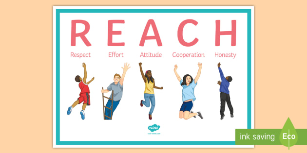 REACH A4 Display Poster