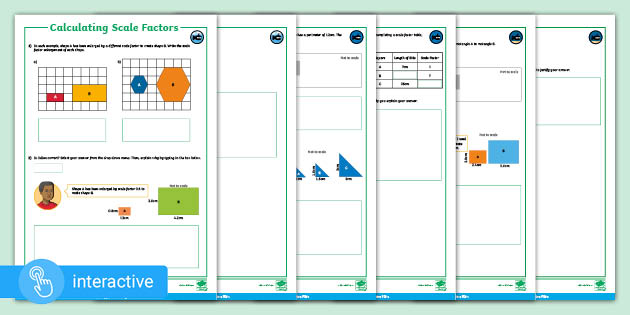 👉 Interactive PDF Y6 White Rose Calculating Scale Factors