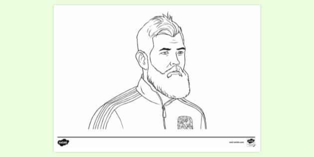 FREE! - Joe Ledley Colouring | Colouring Sheet