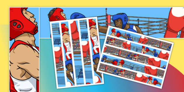 Boxing Display Borders (teacher made)