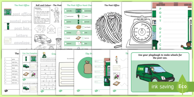 The Post Office Aistear Activity Pack (teacher made)