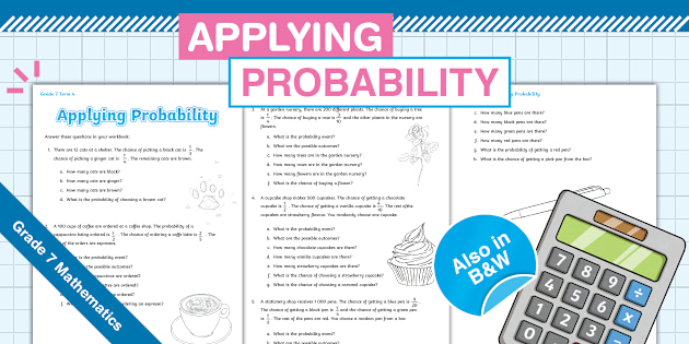 Grade 7 Probability Worksheets