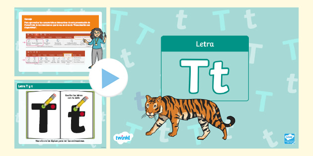 PowerPoint: Letra T