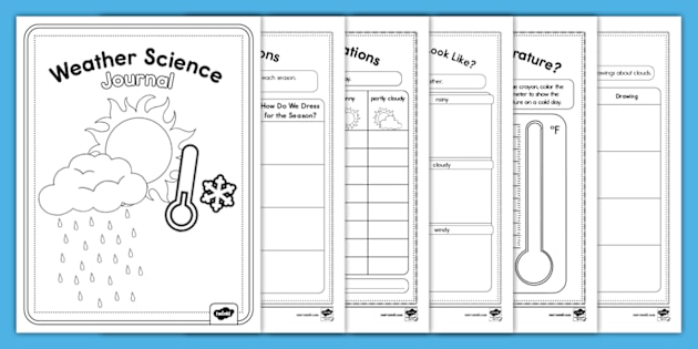 2nd Grade Weather Worksheets