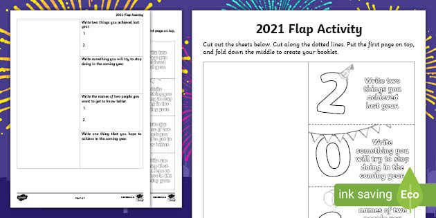 2021 New Year Flap Activity