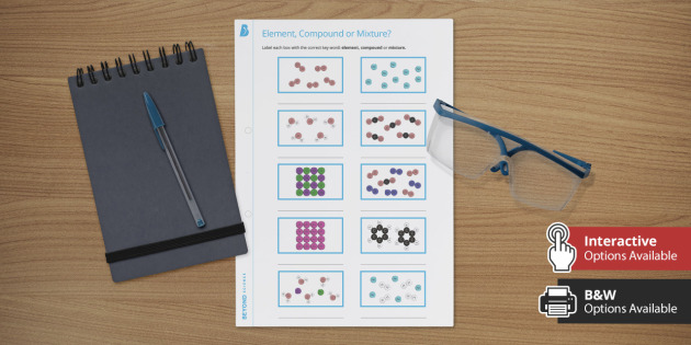 Chemistry Mixtures Worksheet • Twinkl.com.au