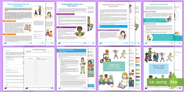 EYFS Volunteer Helpers Resource Pack (teacher made)