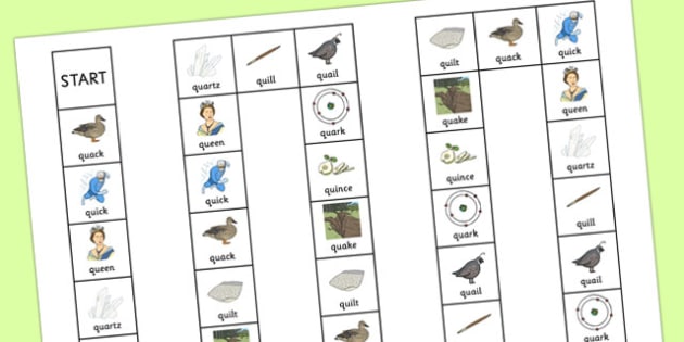 QU Board Game (teacher made)