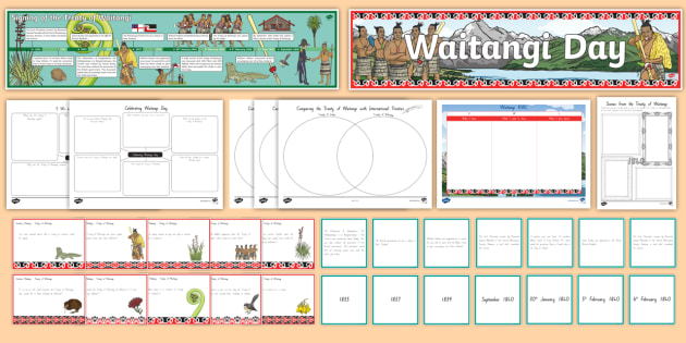 Treaty of Waitangi Resource Pack - Waitangi, Treaty, Treaty of