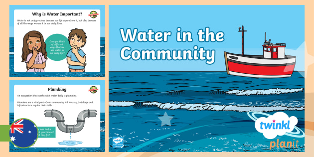 Water in the Community PowerPoint (teacher made)