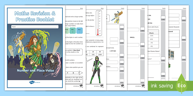 Year 6 Sats Number And Place Value Revision And Practice Booklet