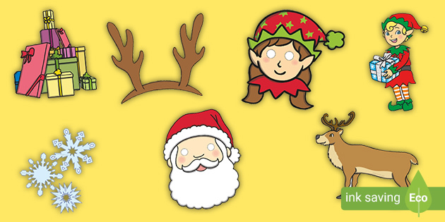 Christmas Booth Props (teacher made)