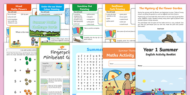 Summer Activity Packs KS1 | twinkl.co.uk