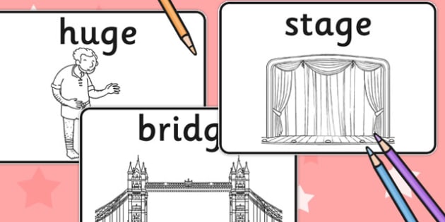 Final 'J' Sound Colouring Sheets (teacher made)