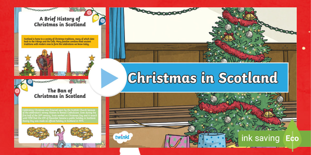 Christmas in Scotland Information PowerPoint | CfE Resources