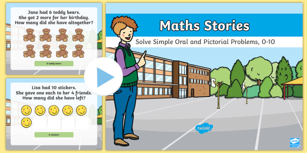Number Stories PowerPoint (teacher made)