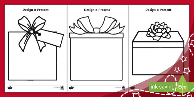 FREE! - Design a Present Activity (teacher made)