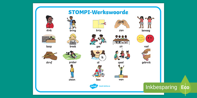 STOMPI - Werkwoorde Woordmat