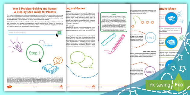 👉 Year 5 Problem-Solving and Games: A Step-by-Step Guide for Parents