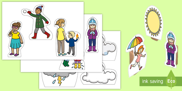 Weather-Themed Small World Characters