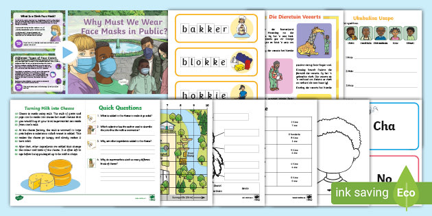 FREE! - South African Teacher Activity Pack | Celebration Pack