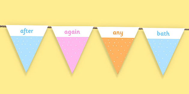 Common Exception Words Displays | twinkl.co.uk