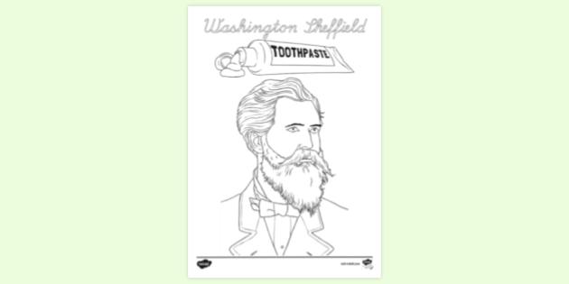 FREE! - Washington Sheffield Colouring Sheet (teacher made)