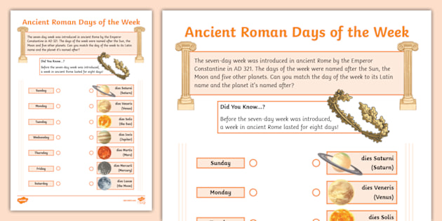 Daily Life In Ancient Rome Worksheet Spend The Day Ser.: Spend The Day