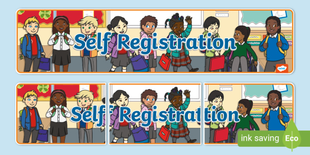 Self Registration Banner (teacher made)