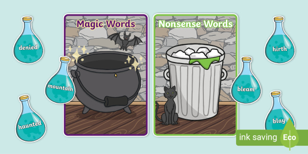 Witch's Potion Phase 5 Phonics Game (teacher made)