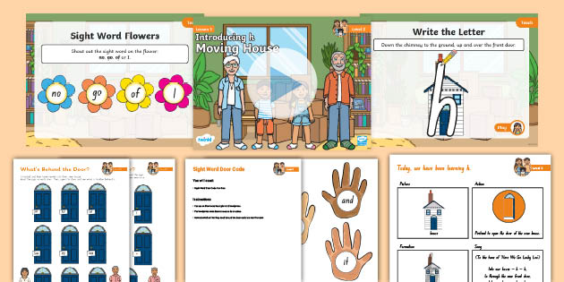 Twinkl Phonics - 'h' Lesson Pack - Level 2 Week 5 Lesson 1