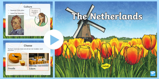 The Netherlands Information PowerPoint (teacher made)
