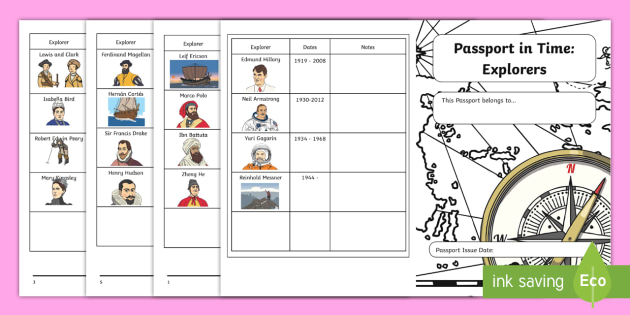 * NEW * Passport in Time Explorers Activity Booklet - space