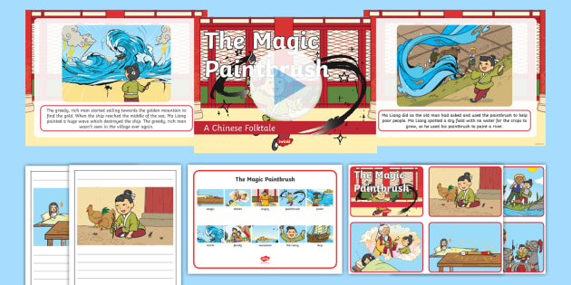 The Magic Paintbrush Activity Pack (teacher made)