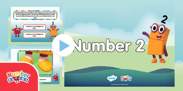 Numberblocks: It's Better with Two (teacher made)