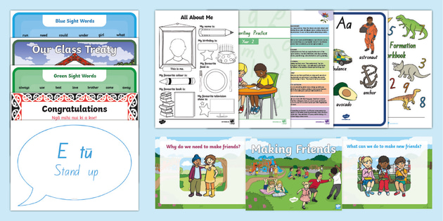 Beginning Teacher Starter Pack: New Entrants (teacher made)