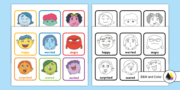 Mood Monster Cards (teacher made)