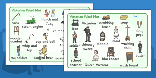 The Victorians Word Mat - Victorians, Queen Victoria, 19th