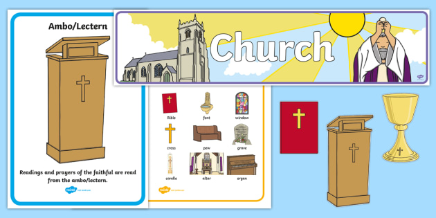 Tour of a Catholic Church Role-Play Pack - Twinkl Resources