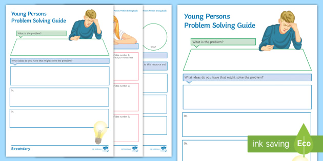 Problem-Solving Worksheet | Personal Development | Twinkl