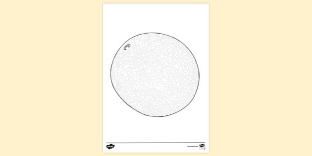 FREE! - Melon Colouring | Colouring Sheets (teacher made)