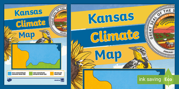 Kansas Climate Map