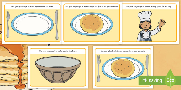 Shrove Tuesday Playdough Mat Activity (teacher made)