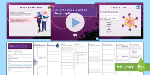 Sinister Stories Lesson 11: Powering-Up