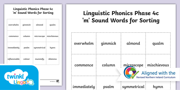 'M' Sound Phonics Resources | twinkl.co.uk