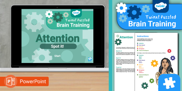 Brain Training Game - Attention - Spot It! | Twinkl