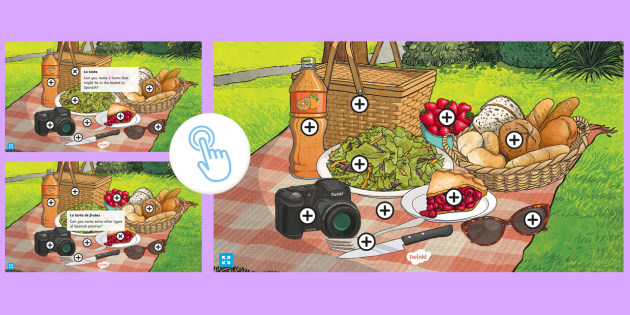 Spanish Picnic Hotspots (teacher made)