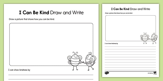 Draw And Write Worksheets Read And Draw Worksheets (Grade One CVC