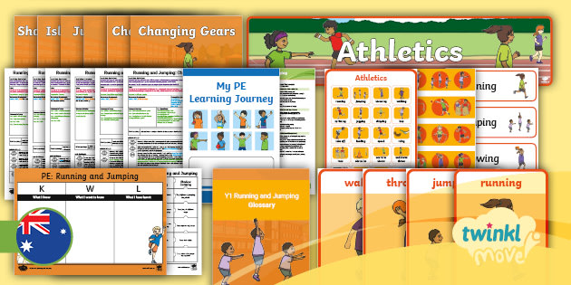 Move PE Year 1 Multi-Skills: Running and Jumping Unit Pack