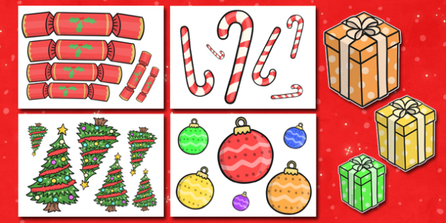 Christmas Size Ordering Activity (teacher made)